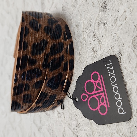 paparazzi | Jewelry | Paparazzi Animal Print Wrap Bracelet | Poshmark